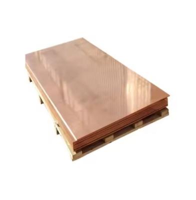 China Brushing Solar Reflective Film Bending Cutting Brass Non Alloy Copper Sheet for sale