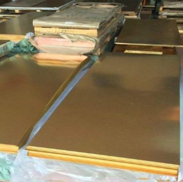 China Bright Yellow Brass Decorative Copper Sheets Brushed Polished Industrial for sale