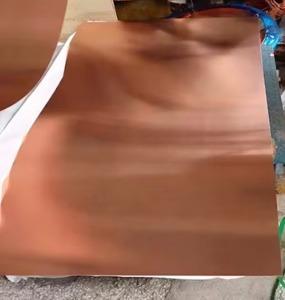 Cina 2 mm di lamiera di rame rosso per uso industriale laminata a freddo laminata a caldo in vendita