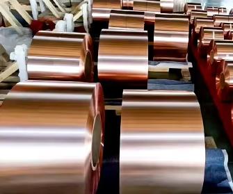 Quality Pure Red Flat Copper Strip With 0.1mm Thickness For Electronic Industrial for sale