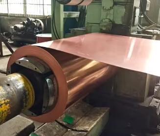 Quality Pure Red Flat Copper Strip With 0.1mm Thickness For Electronic Industrial Decorative for sale