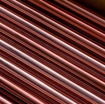 Quality 15mm Red Air Conditioner Copper Pipes 99.8% Pure Copper For Cooling Systems for sale