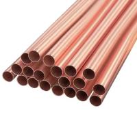 Quality 99.99% 20mm X 1mm Pure Copper Tube C1100 0.6mm-55mm For Drainage System for sale