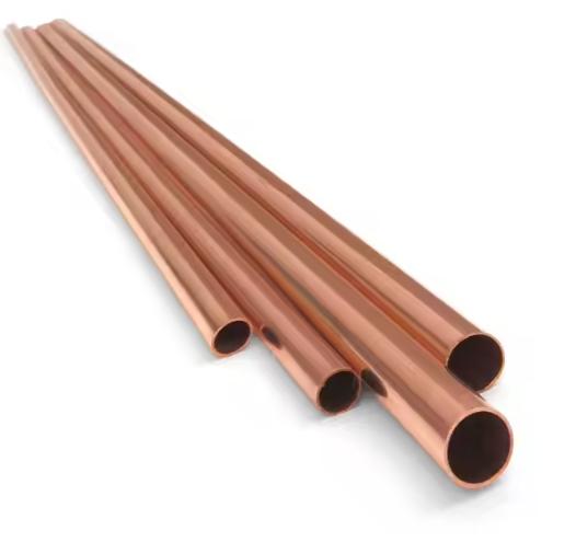 Quality 99.99% 20mm X 1mm Pure Copper Tube C1100 0.6mm-55mm For Drainage System for sale