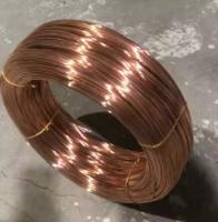 China High Content Pure Red Copper Wire Polished With Spool Customization for sale