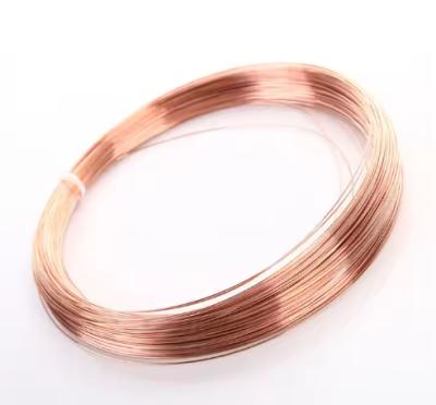 China 0.25mm Enamel Coated Wire Red Copper Wire Brass Wire For Wire Cutting Machinery for sale