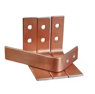 China Custom Copper Flat Battery Insulated Flexible Busbar Tin Plated Painted for sale