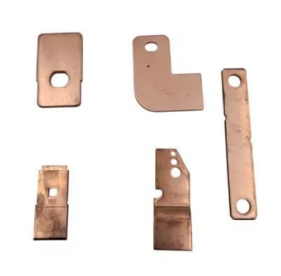 China Customized High Standard Copper Busbar Connector 4mm 120mm For Car Battery for sale