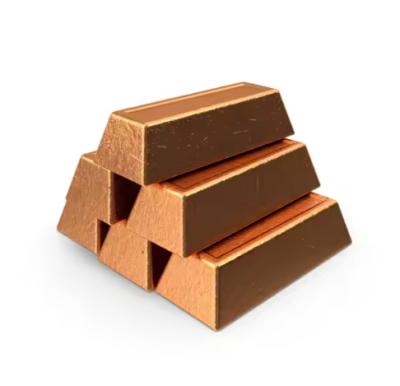 China Red Satisfactory Copper Ingot With Smooth Surface For Chemical Industry for sale