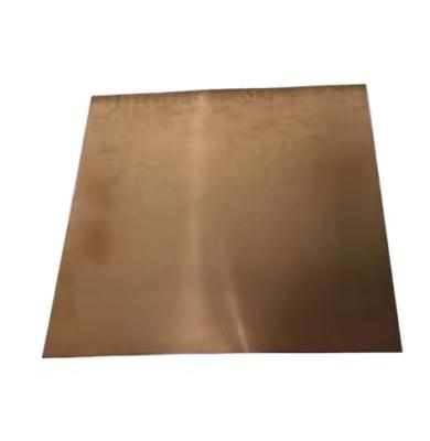 Cina C17300 C17450 C17700 Striscia di lega di rame Berillium Placca di rame Fosforo Placca di bronzo in vendita