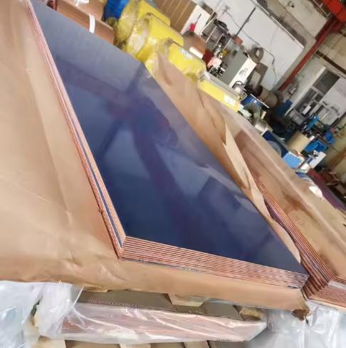 Quality 1.5mm Copper Plate Sheet 4ft X 8ft C1020 C1100 C1200 C1220 TU1 TU2 T2 for sale