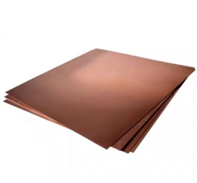 China 0.3mm 0.5mm 0.7mm 99.9% Pure Copper Plate Hot Rolled Cold Rolled for sale