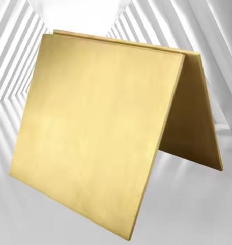 Quality 3mm Gold Plated Brass Copper Sheet C22000 Custom Corrosion Resistant for sale