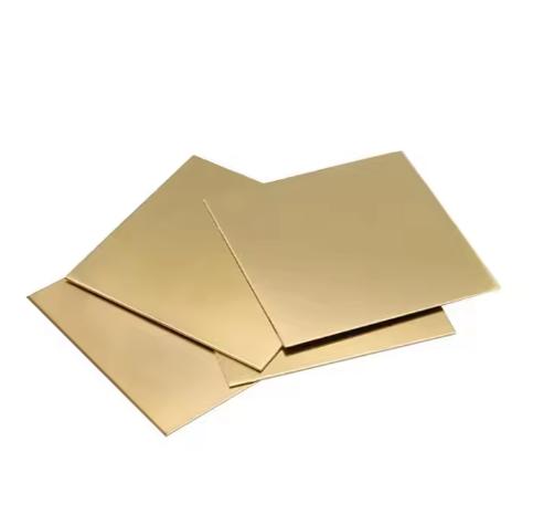 Quality 0.5mm-5mm Brass Decorative Copper Plate With Cutting Processing Service for sale