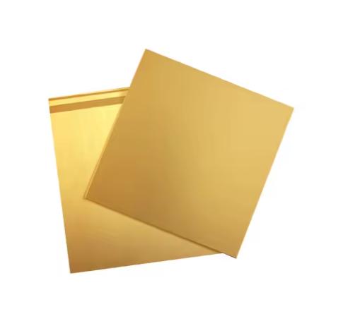 Quality 0.5mm-5mm Brass Decorative Copper Plate With Cutting Processing Service for sale