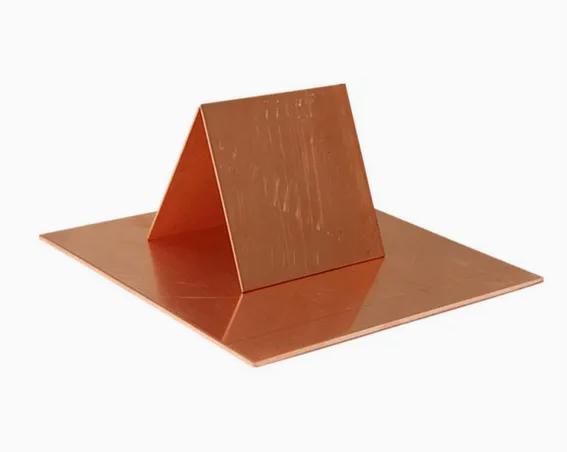 Quality Precision Cut T2 Copper Sheet Plate For Decorative Architectural Projects for sale
