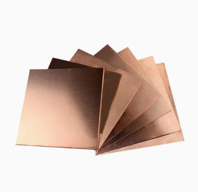 Quality T1 T3 Red Copper Sheet Plate Pure C10200 C10300 C11000 C12000 for sale