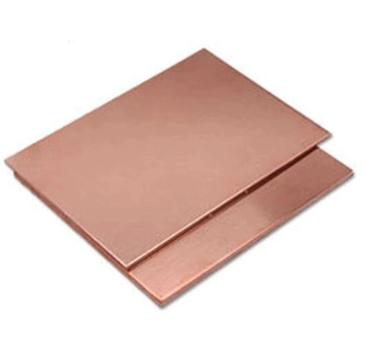 Quality T2 H59 H90 Red Copper Sheet Copper Alloy Sheets ASTM 1mm 3mm 5mm Thickness for sale