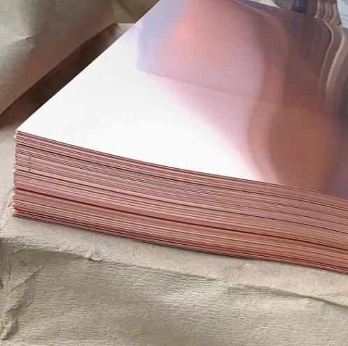 Quality Premium C11000 99.9% Pure Copper Plates 30-1000mm Width 1000 X 2000mm for sale