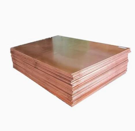 Quality C11000 C10200 C12000 0.6-200mm Red Copper Sheet For Industrial Decorative Use for sale