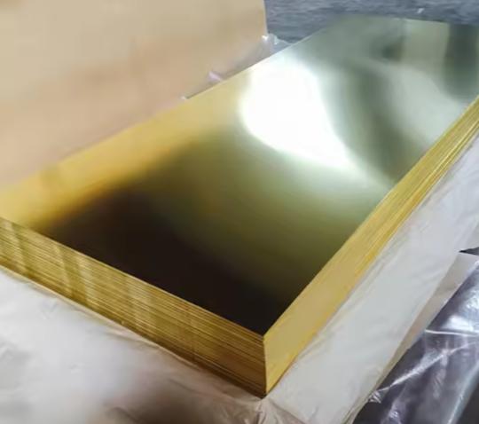 Quality 99% Cu C2680 H65 CuZn33 Custom Brass Plates For Industrial Use for sale