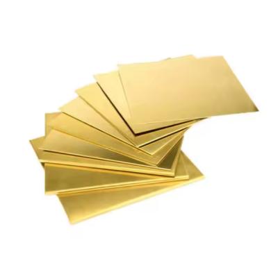Cina C26000 C26800 C27000 Foglio di ottone per l'industria della decorazione degli edifici C21000 C22000 C23000 C24000 in vendita