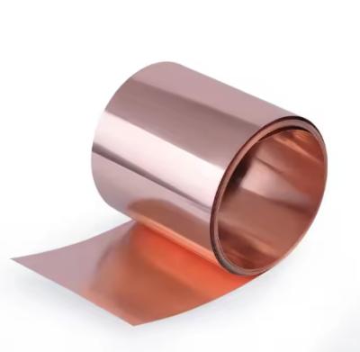 China 30 mm-800 mm koperen strip spoel folie rol voor elektrische constructie toepassingen Te koop