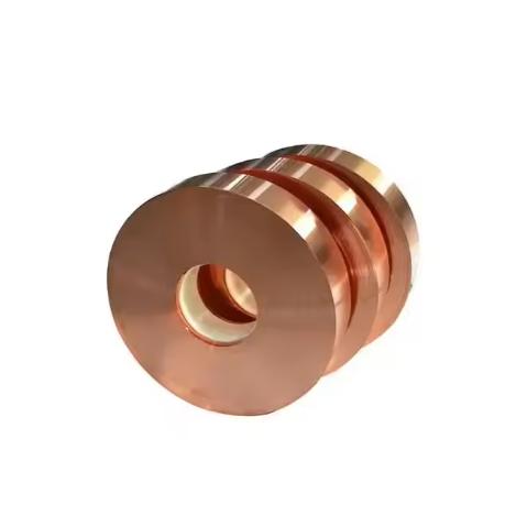 Quality 30mm-800mm Copper Strip Coil Foil Roll For Electrical Construction Applications for sale