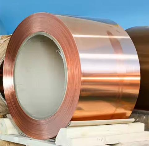 Quality C11000 T2 Copper Strip Pure Copper Coil For Electronics Industrial Applications for sale