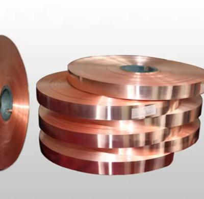 China High Conductivity Flat Copper Strip 25mm X 3mm Bare Pure Copper Ground Tape for sale