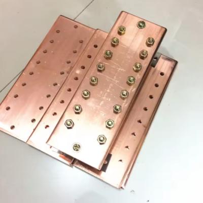 China Premium Copper Busbar Power Distribution System | High-Current Equipotential Grounding Bar | Customizable OEM Solution for sale