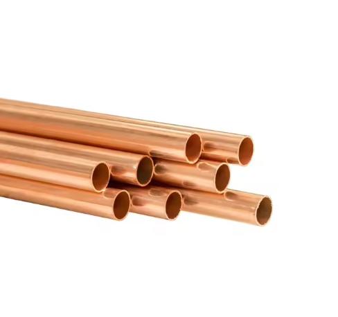 Quality Red Copper Tube Seamless Pipes in TU0 TU1 TU2 Bending Cutting Welding Services Offered for sale
