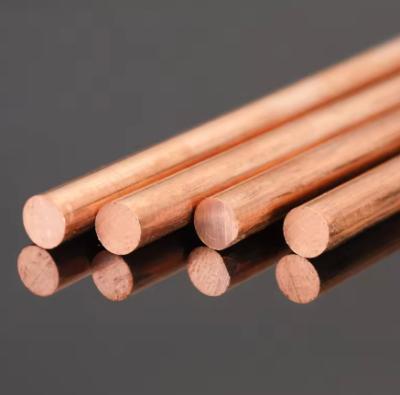China High Purity 99.9% Copper Rod For Construction Lightning Protection with Welding, Bending Cutting Services for sale