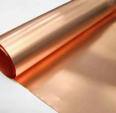 China C11000 Pure Copper Foil Roll Strip Direct Supply For PCB Electrical Applications for sale