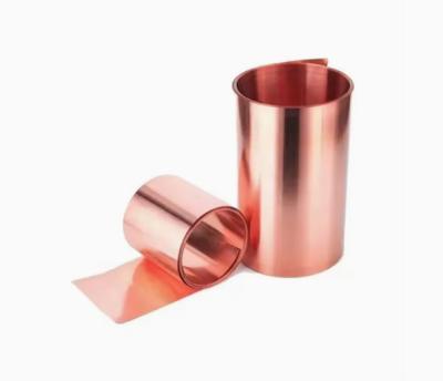 China C11000 C1100 T2 Soft Pure Copper Foil For Lithium Battery for sale