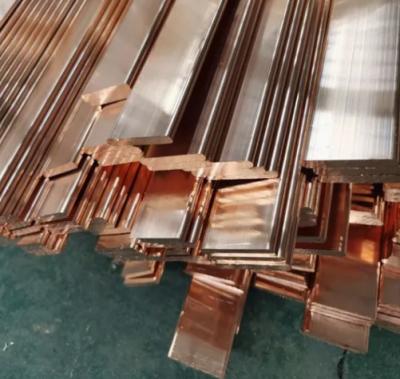 China 20*3 30*3 50*3 C10100 C11000 Copper Flat Bar Copper Bus Bar for sale