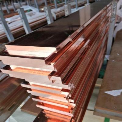 China Premium High Purity Copper Busbar with Custom Dimensions for High Electrical Conductivity in Arc Furnaces for sale