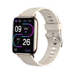 Cina Monitor di sforzo dello Smart Watch di forma del quadrato del ODM 3ATM multiuso in vendita