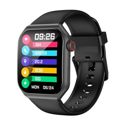 Cina Linwear AMOLED BT che chiama la manopola girante di Smartwatch bottone di alluminio in vendita
