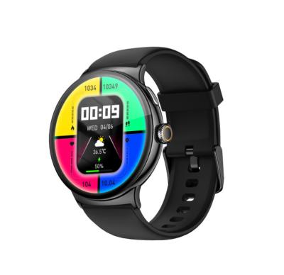 中国 Round AMOLED Smart Watch With Weather Sleep Health Tracking Calling Message Reply 販売のため
