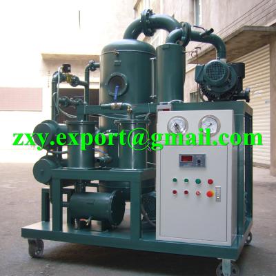 China ZYD-50 Double Stage High Vacuum Transformer Oil Treatment Plant for sale