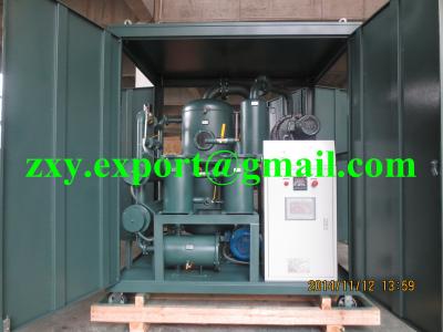 China ZYD-100 High Vacuum Degree Continuous Transformer Oil Purifier for sale