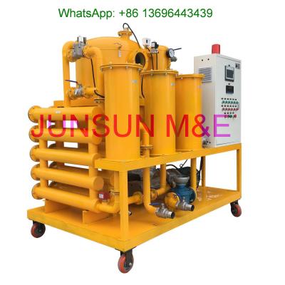 China Siemens PLC Controlled Automatic Transformer Oil Purifier, High Performance Dielectric Oil Filtration for sale
