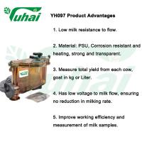 China Electronic Milk Meter Automatic Colostrum Meter For Milking Parlor for sale