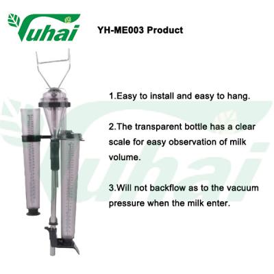 China Electronic Milk Meter Hook Type Hanger Type TRU-TEST Double Bottle High Precision For Goat And Cow for sale
