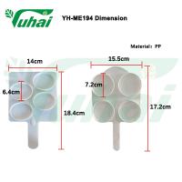 China Mastitis Sample Spoon For CMT Testing, Mastitis Test Plate For Milk Sampling for sale