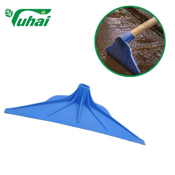 bleu Scraper en plastique pour les pièces d'alimentation du bétail et de la machine à traire Durable