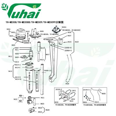 China Waikato Milking Machine Repair Kit Flow Meter Digital Stationary Repair Kit for sale