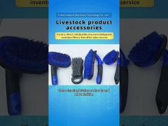 blue milking machine cleaning brush multi function durable milk shell cleaning brush