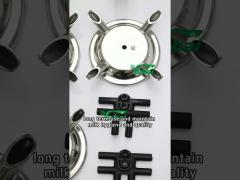 Boumatic Cow Milking Claw 340 CC Milk Cluster Boumatic In Milking Machine